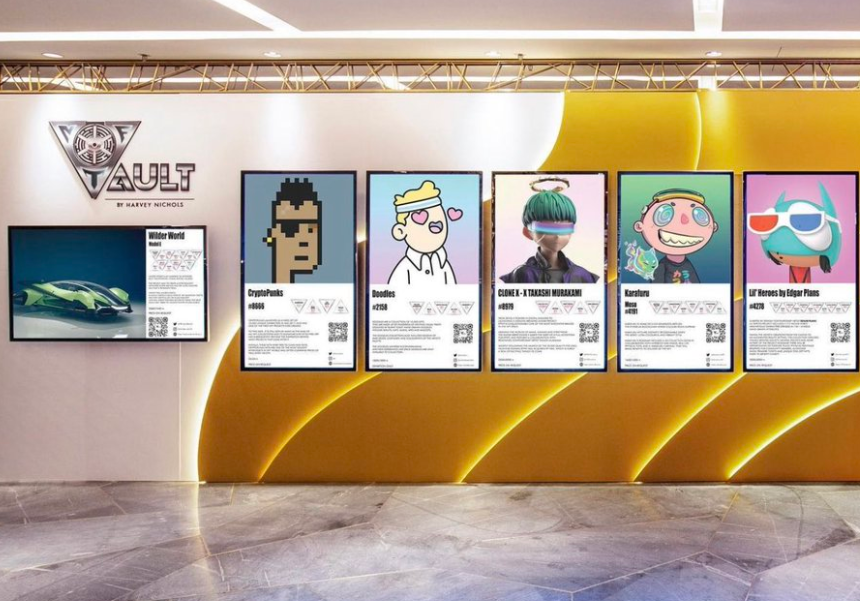 Harvey Nichols Hong Kong Introduces HN NFT Vault, a Space Designed for ...