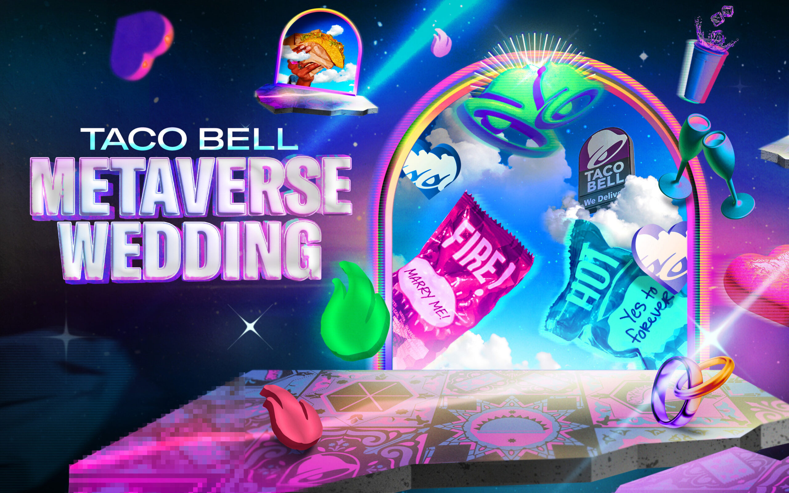 Taco Bell Lands in the Metaverse with Web3 Wedding Packages - Cryptoflies News