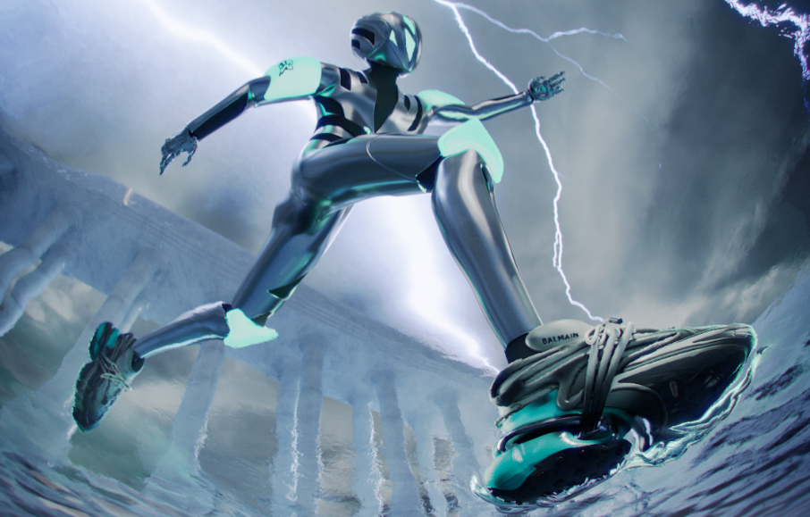 Balmain and Space Runners Launch NFT Unicorn Sneakers - Cryptoflies News