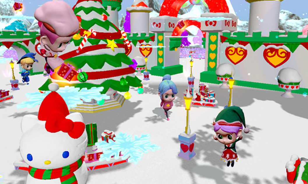 Hello Kitty Metaverse Transforms Into a Winter Wonderland for the ...